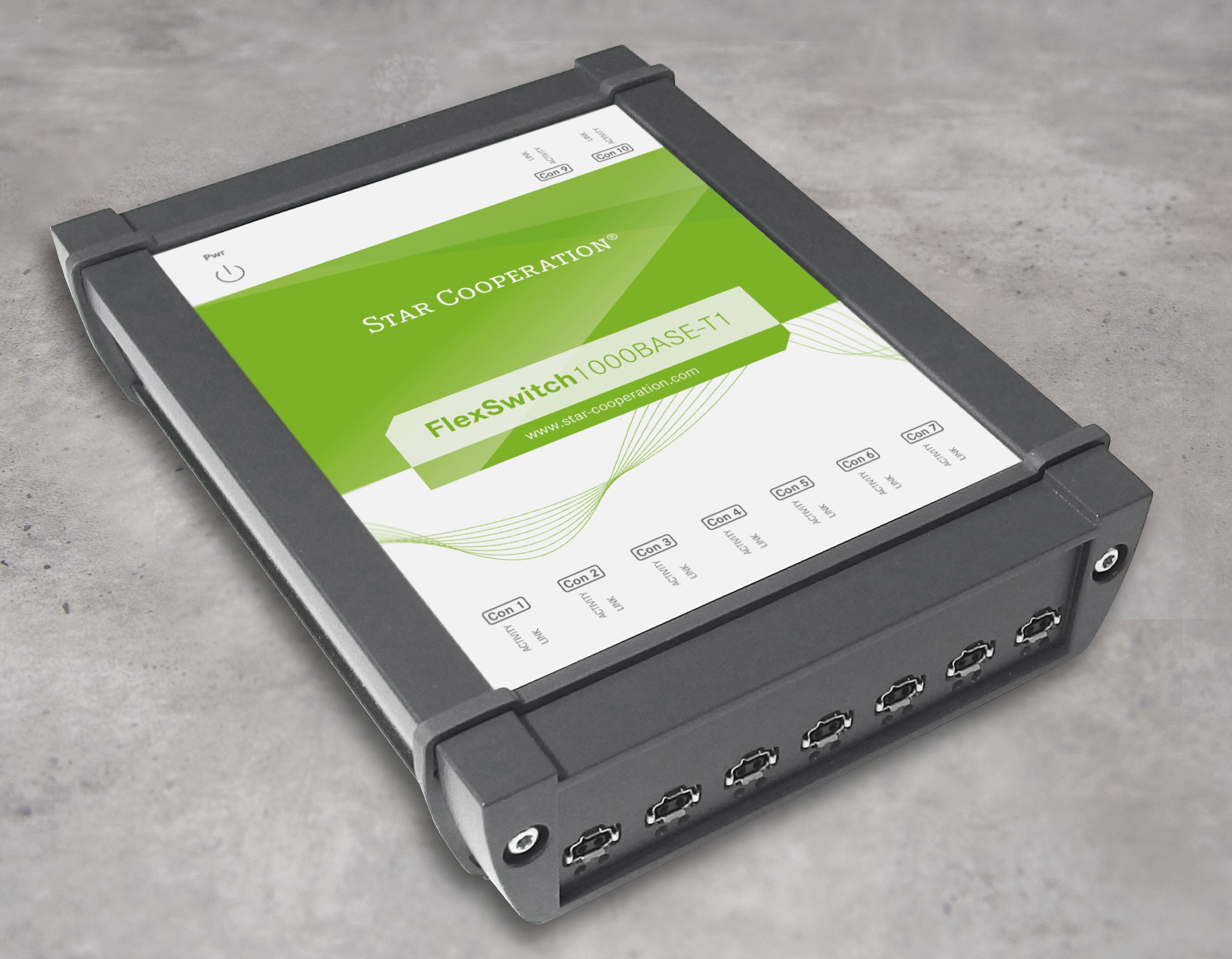 シェルパ/Sherpa STARコーポレーション社製 FlexSwitch 1000BASE-T1 – 穂高電子株式会社