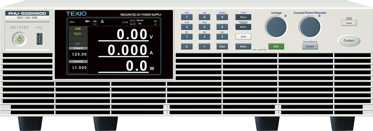 TEXIO/テクシオ・テクノロジー 【新製品】大容量ワイドレンジ直流安定化電源 PHUシリーズ – 穂高電子株式会社