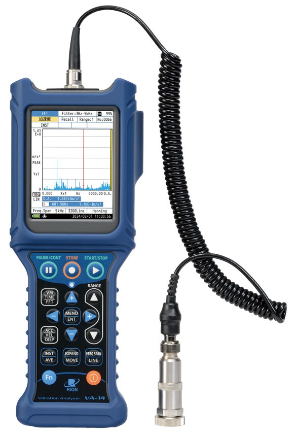 リオン/RION 振動分析計 VA-14 – 穂高電子株式会社